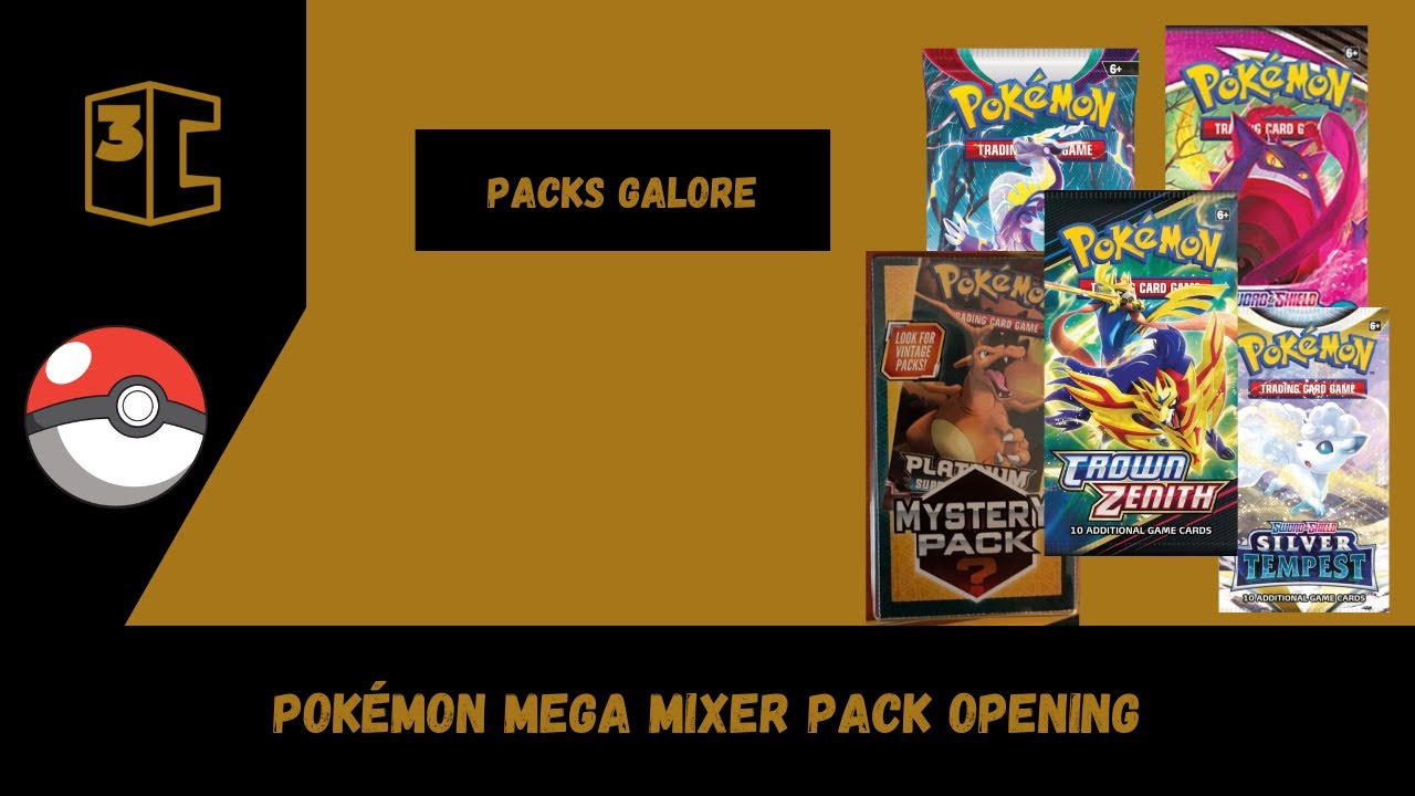 Pokemon Mega Mixer Pack Opening! - YouTube