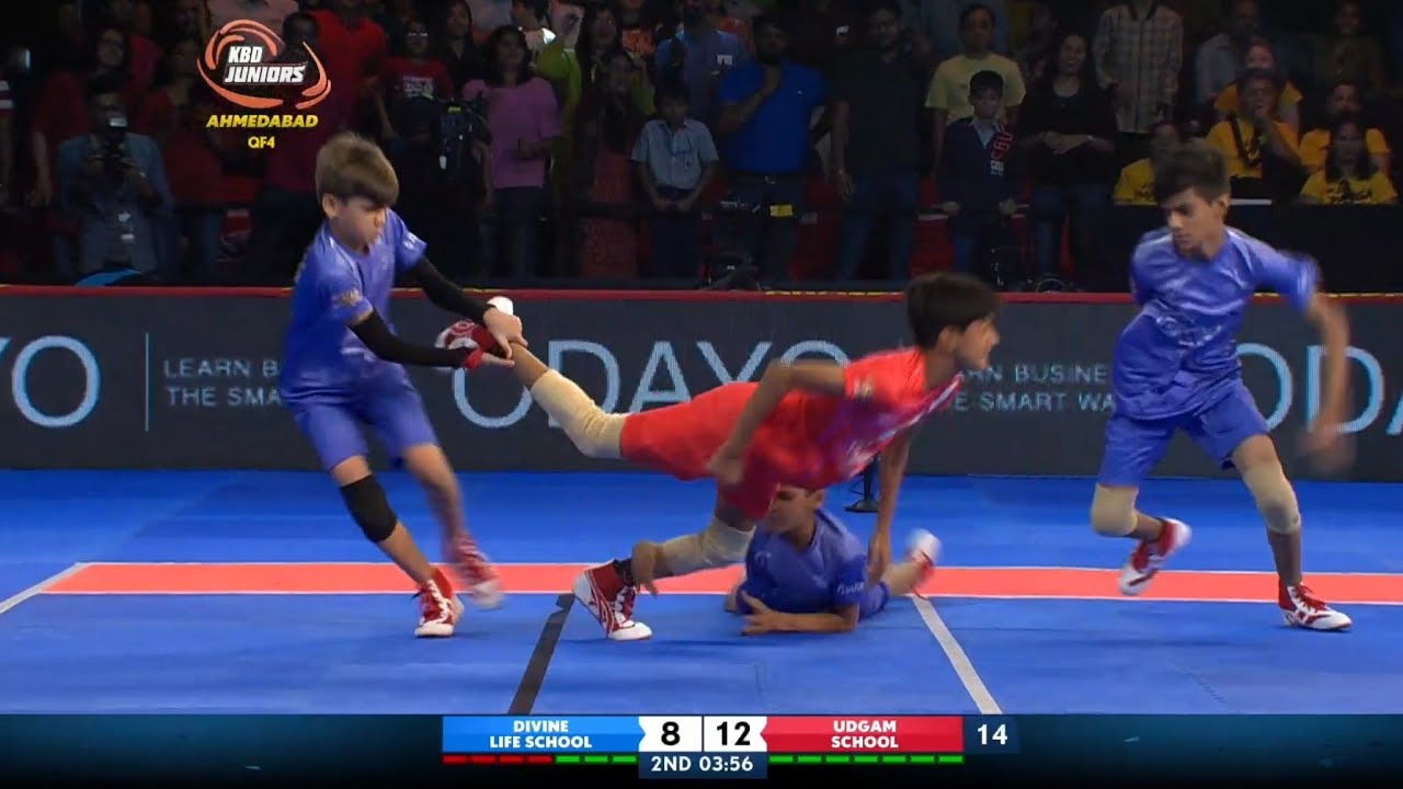Divine Life School vs Udgam School Kabaddi Match Highlights | KBD ...