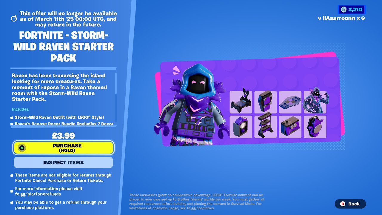 Fortnite - *NEW* STORM-WILD RAVEN STARTER PACK!! - YouTube
