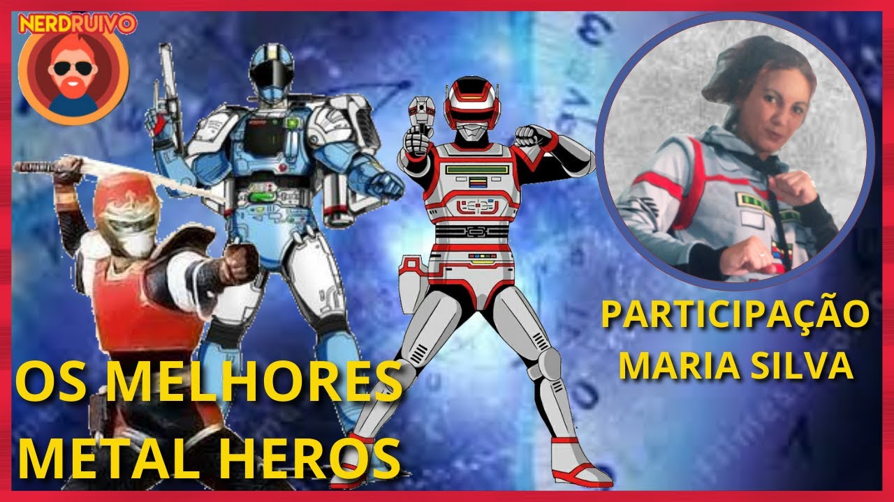 TOP 5 MELHORES MELHORES SÉRIES METAL HERO - YouTube