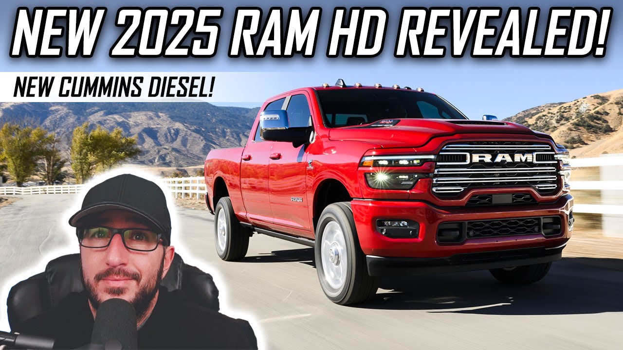 NEW 2025 Ram 2500HD Revealed | NEW Cummins Diesel Engine! - YouTube