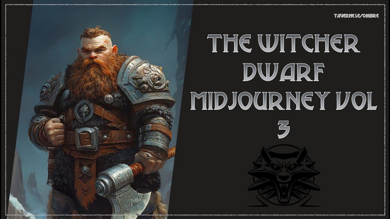 The Witcher Dwarf Midjourney Vol 3 - YouTube