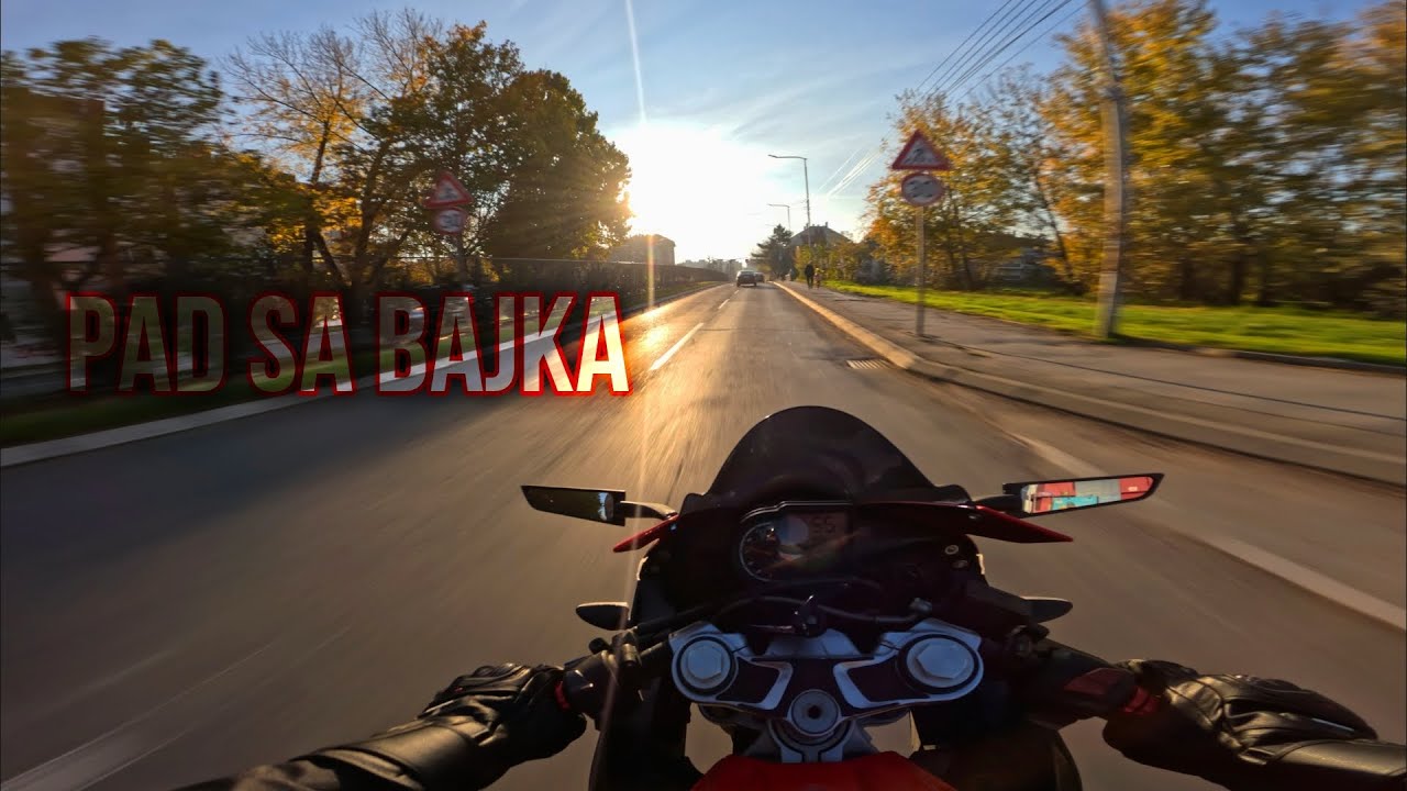 MOJ NAJVECI PAD SA BAJSA / MOTOVLOG #2 - YouTube