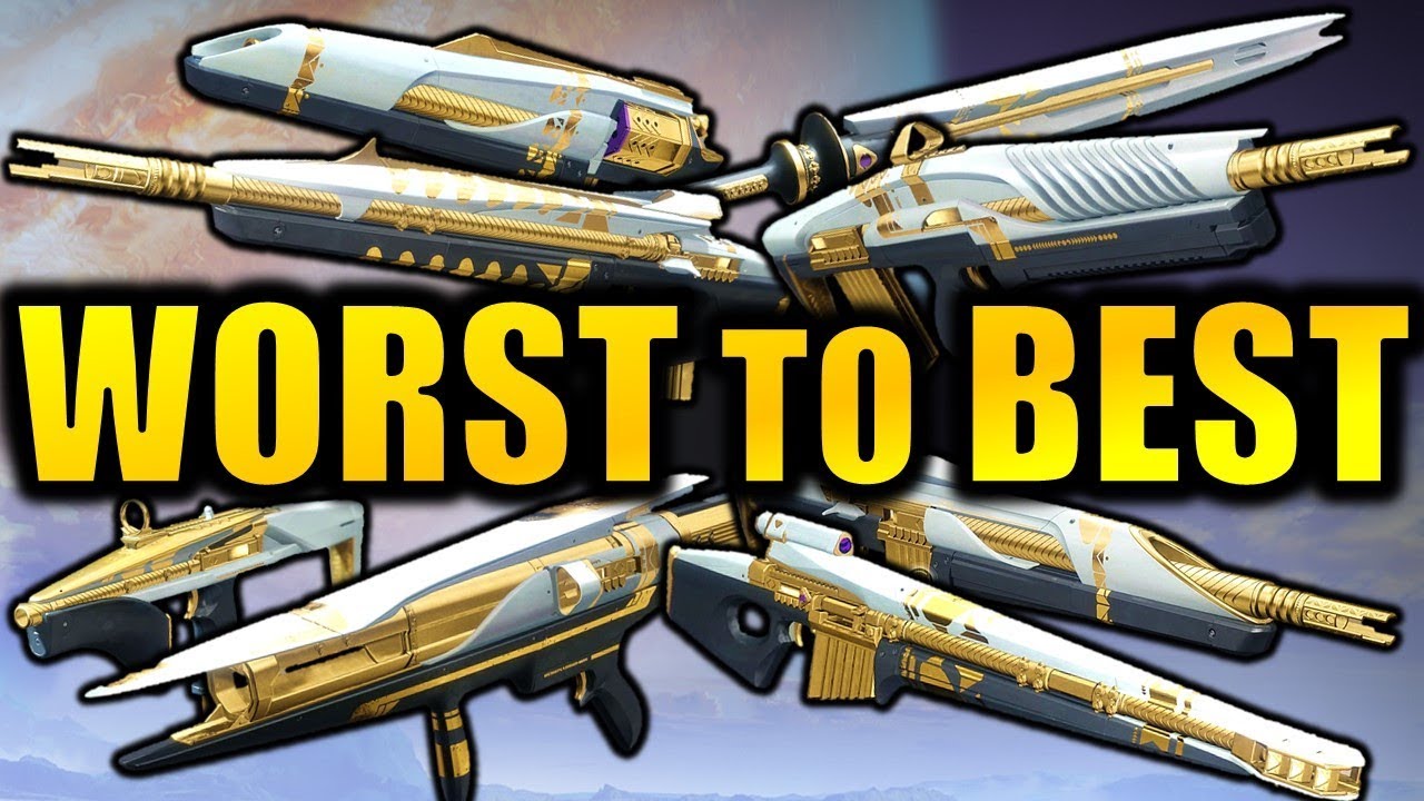 Destiny 2: WORST to BEST Leviathan Raid Weapons! - YouTube