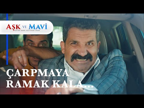 Cemal kaza yapıyor - Aşk ve Mavi 35. Bölüm