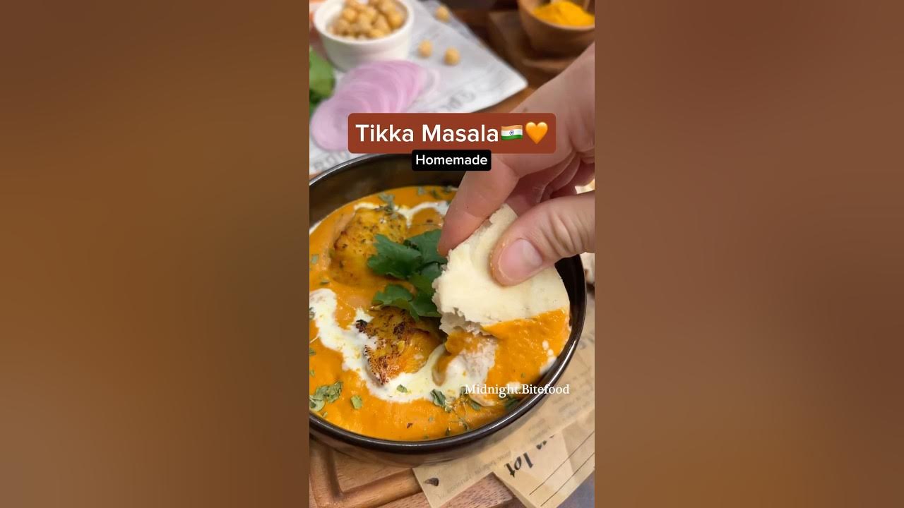 🇮🇳 #แพทไกด์มิดไนท์ไบท์ฟู้ด #อาหารอินเดีย #tikkamasala #แพทไกด์พากิน #midnightbitefood #cooking ...