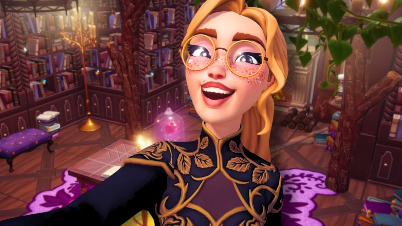 Creating my DREAM Library in Disney Dreamlight Valley 📚 - YouTube