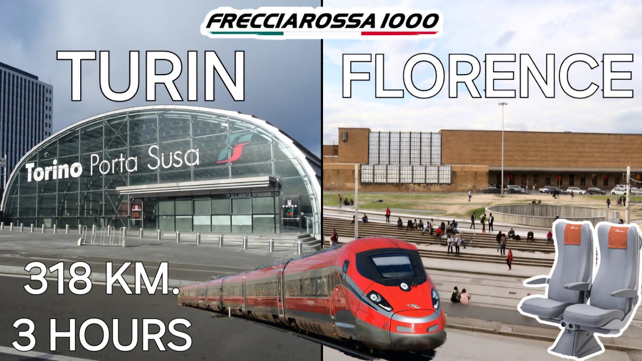 [4K - POV] 🇮🇹 Trying The Standard Coach of Trenitalia's Frecciarossa 1000 (2024) - YouTube