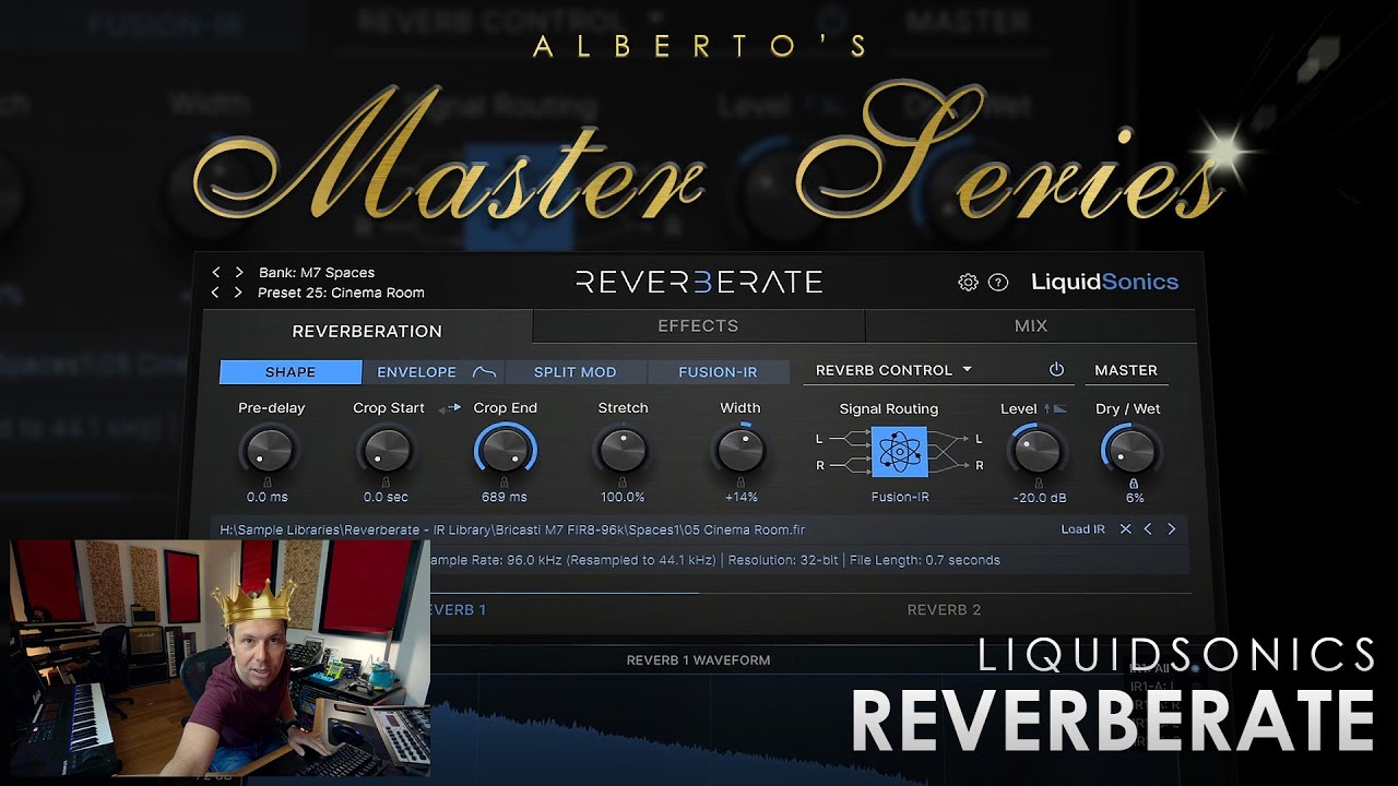 LiquidSonics Reverberate || Alberto's Master Series - YouTube