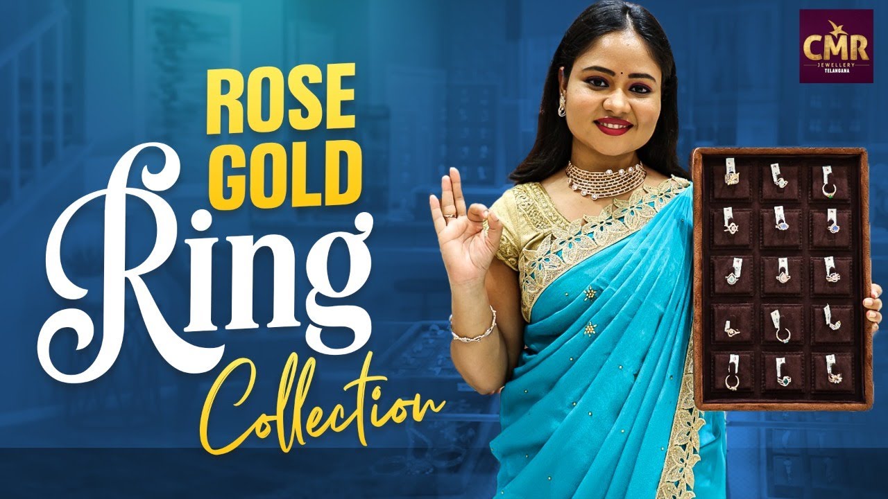 Rose Gold Ring Collection || CMR Jewellery || CMR Jewellery Telangana ...