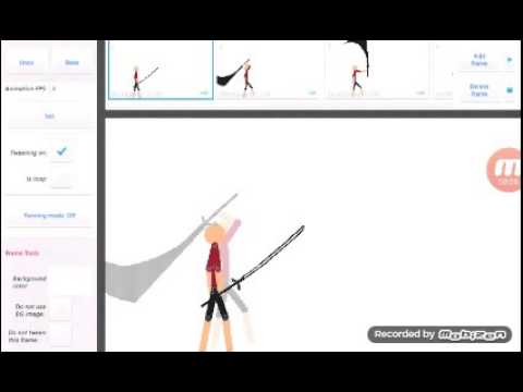 Stick nodes sword combo (first time!) - YouTube