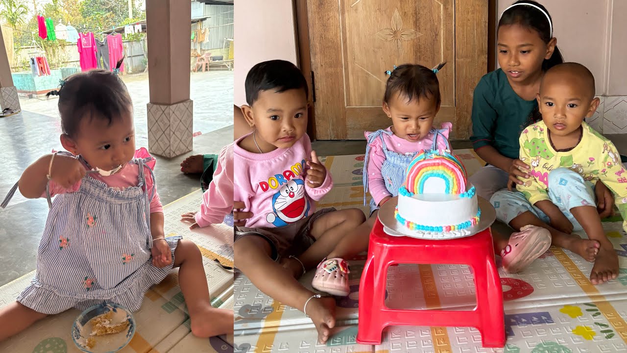 Princess a gaoni lwgwpwrkou birthday cake janw linghornw rwngbai | One ...