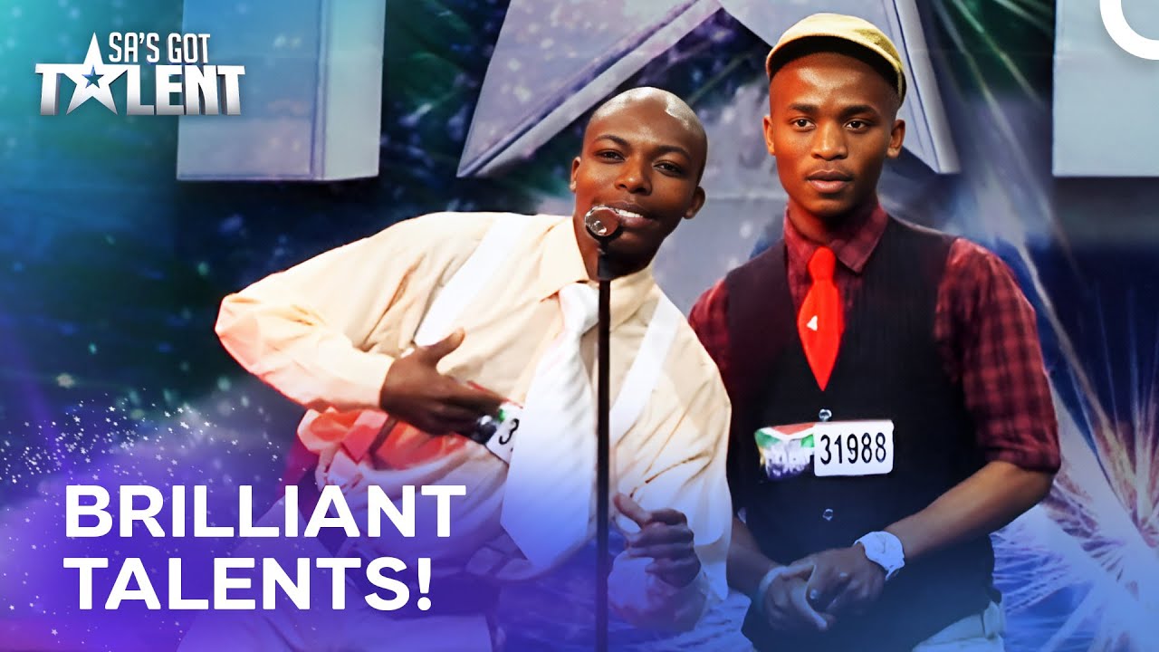 T-Squared's Tap Dance Performance Stuns the Judges! | South Africa's Got Talent - YouTube