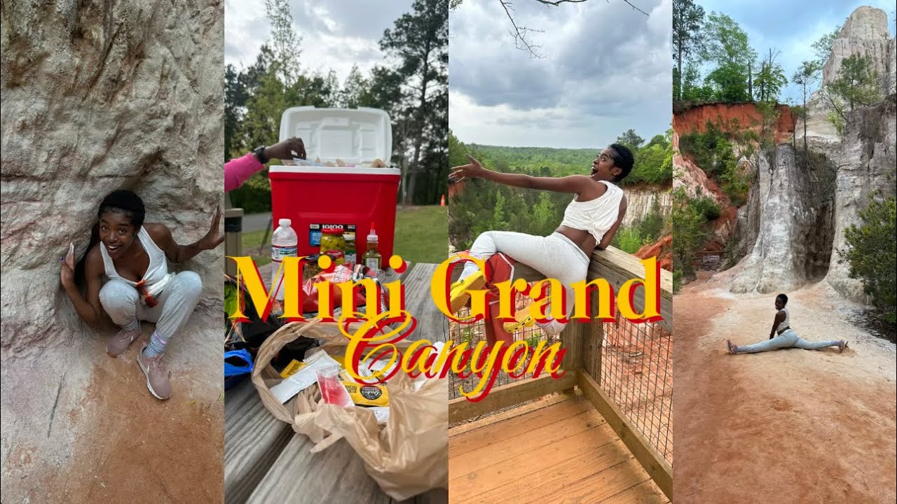 First time going to the Mini Grand Canyon in Atlanta , Georgia!! 🗻⏳⌛️📍📌 ...