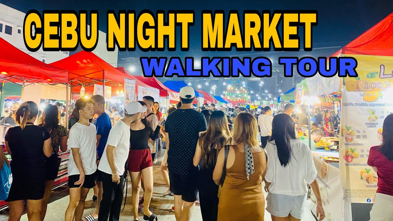 Cebu Night Market at Colon Street | Night Market Walk Tour in Cebu City ...