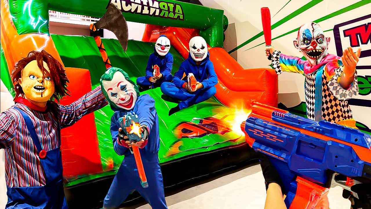 Nerf War/Amusement Park Battle Collection 2 /Nerf First Person Shooter ...
