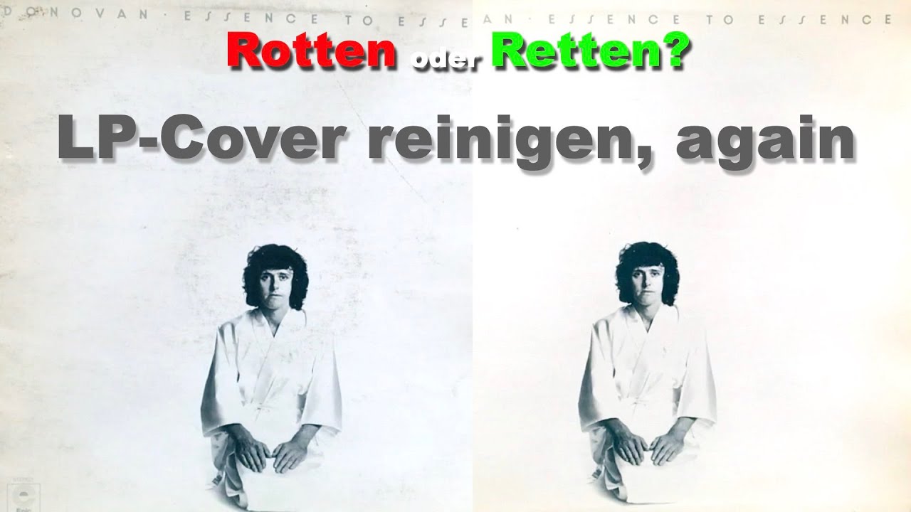 LP-Cover von dreckig zu blitzblank - YouTube