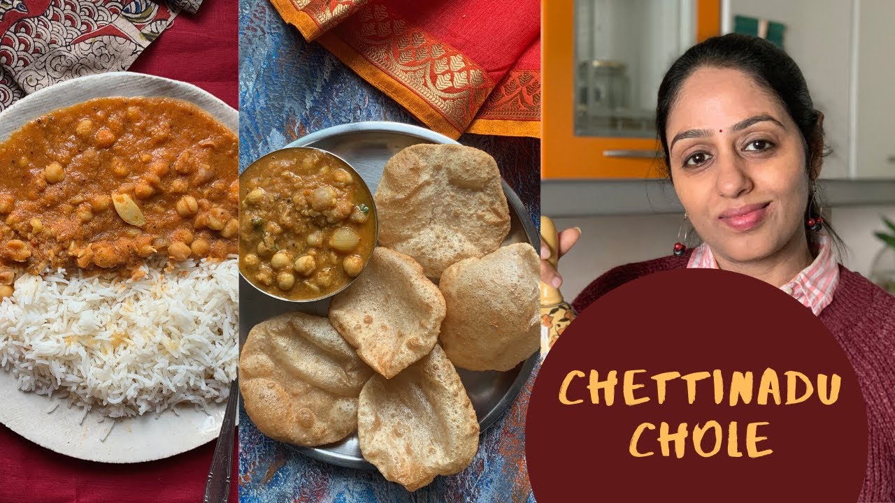 Chettinadu Chole | How to make Chole Chettinad | South Indian Style ...