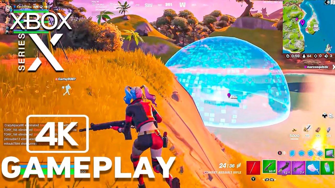 Fortnite Xbox Series X Gameplay Chapter 3 Season 3 - YouTube