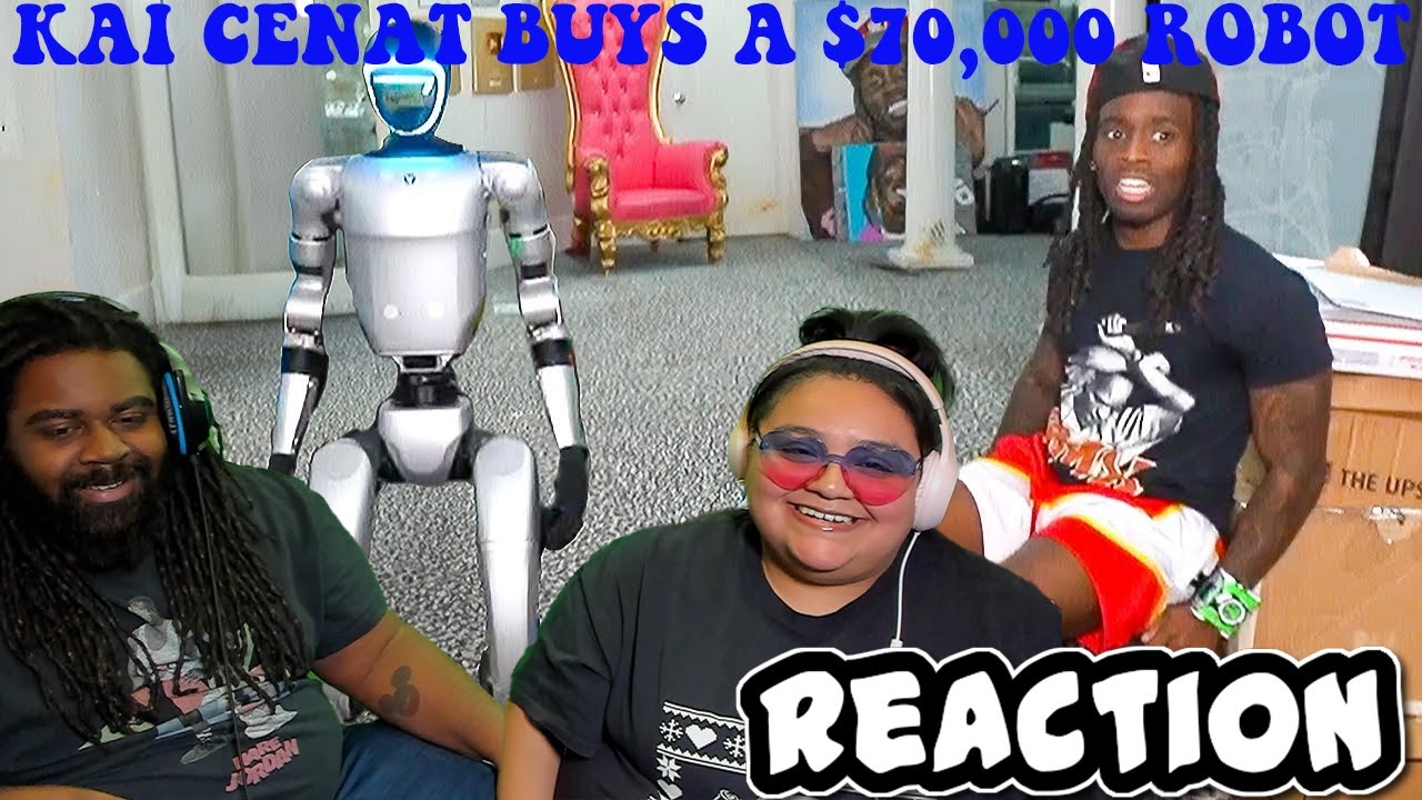 Kai Cenat Buys A $70,000 Robot | REACTION - YouTube