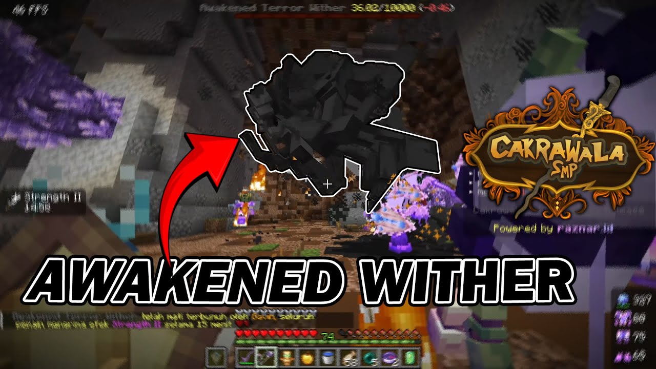 KITA MELAWAN AWAKENED SACRED WITHER (6) - Cakrawala SMP - YouTube