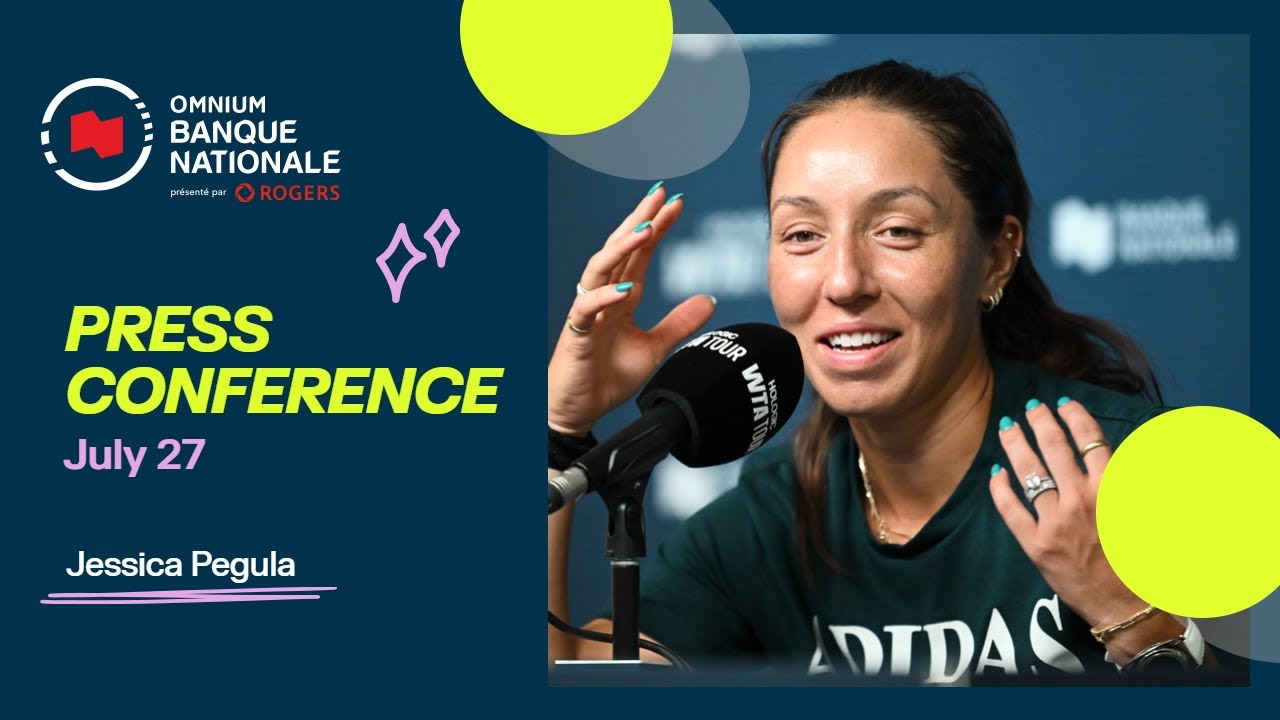 PRESS CONFERENCE | JESSICA PEGULA - PRE-TOURNAMENT | #OBN25 - YouTube
