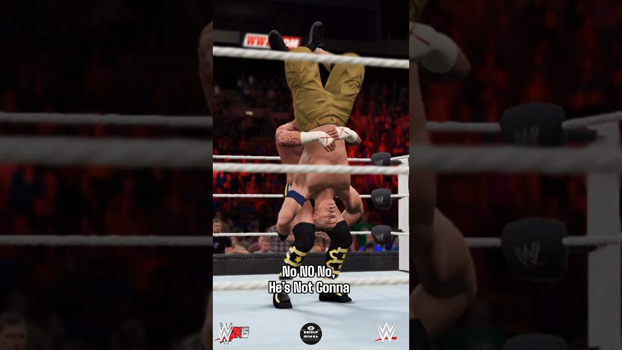 WWE 2K15: CM Punk Effective Piledriver Maneuver On Cena | WWE 2K24 DLC ...