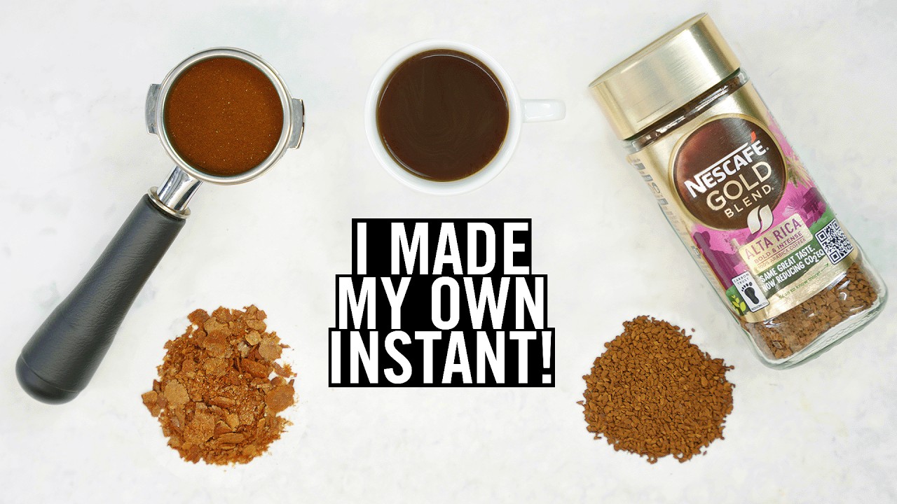 Making My Own Fancy Instant Coffee: Can It Taste Good? - YouTube