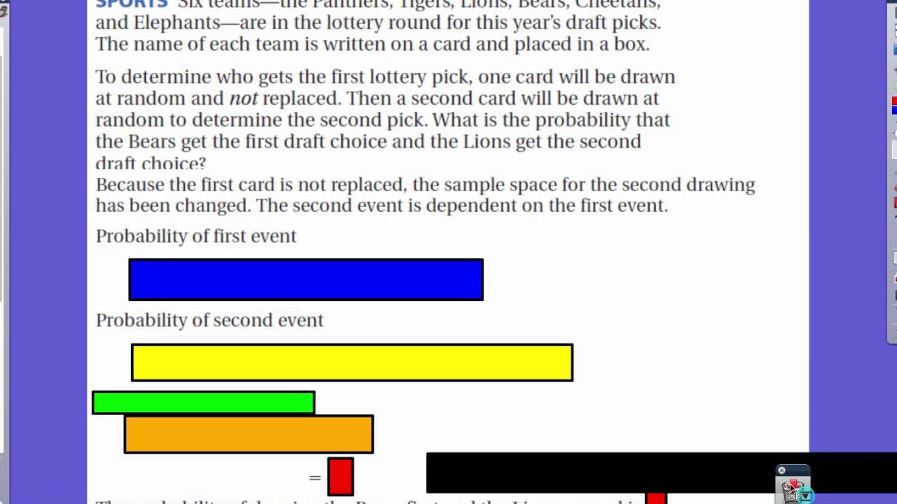 Math Apps Probability 4 Video Lesson - YouTube