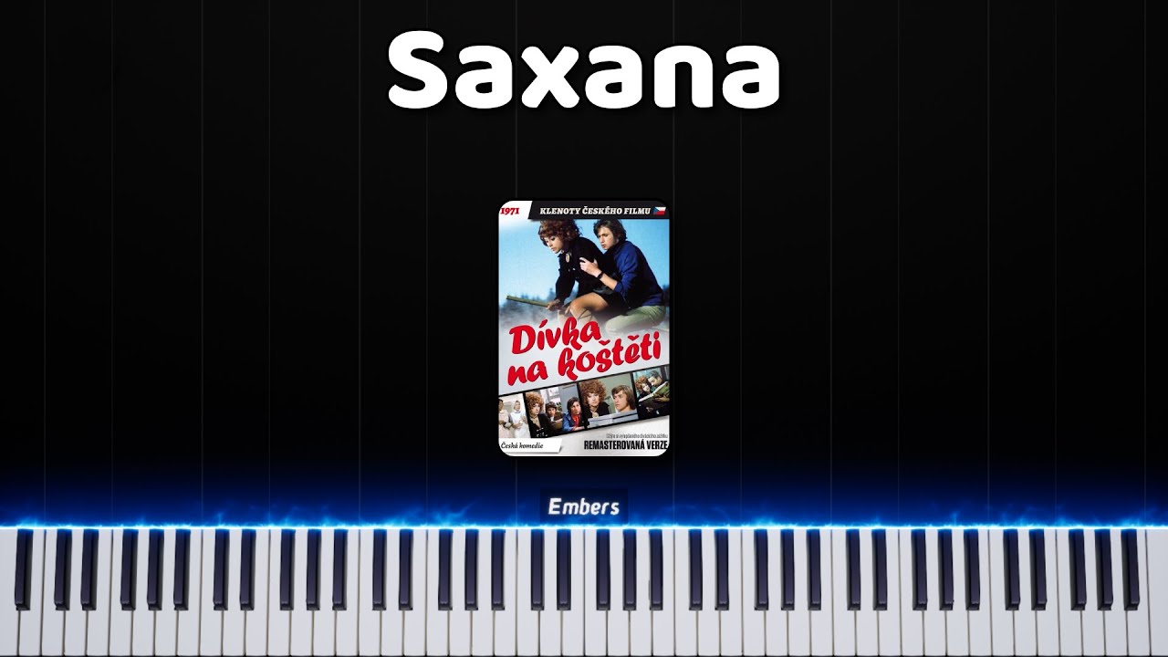 Saxana - Piano tutorial - YouTube