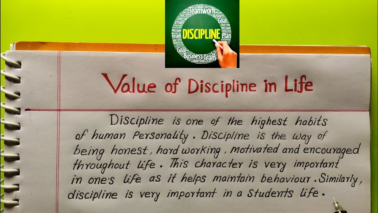 Value Of Discipline In Our Life | Importance Of Discipline In Life ...