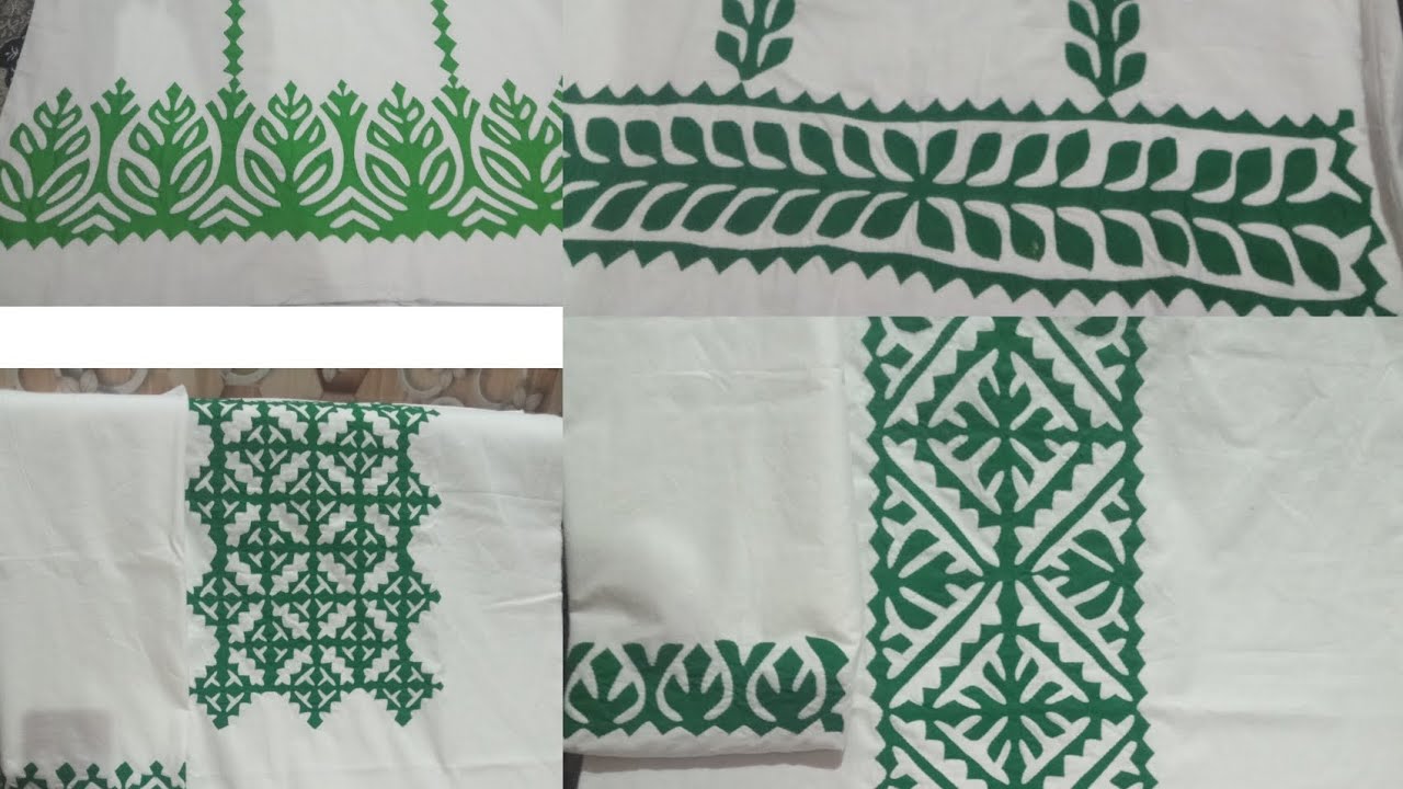 14th august 🇵🇰 beautiful applic suits design 💚🇵🇰🍀 - YouTube