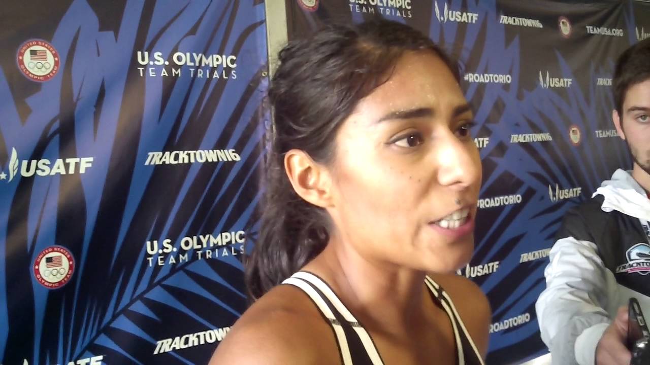 Brenda Martinez After Moving on to 1500 Final at 2016 Olympic Trials ...