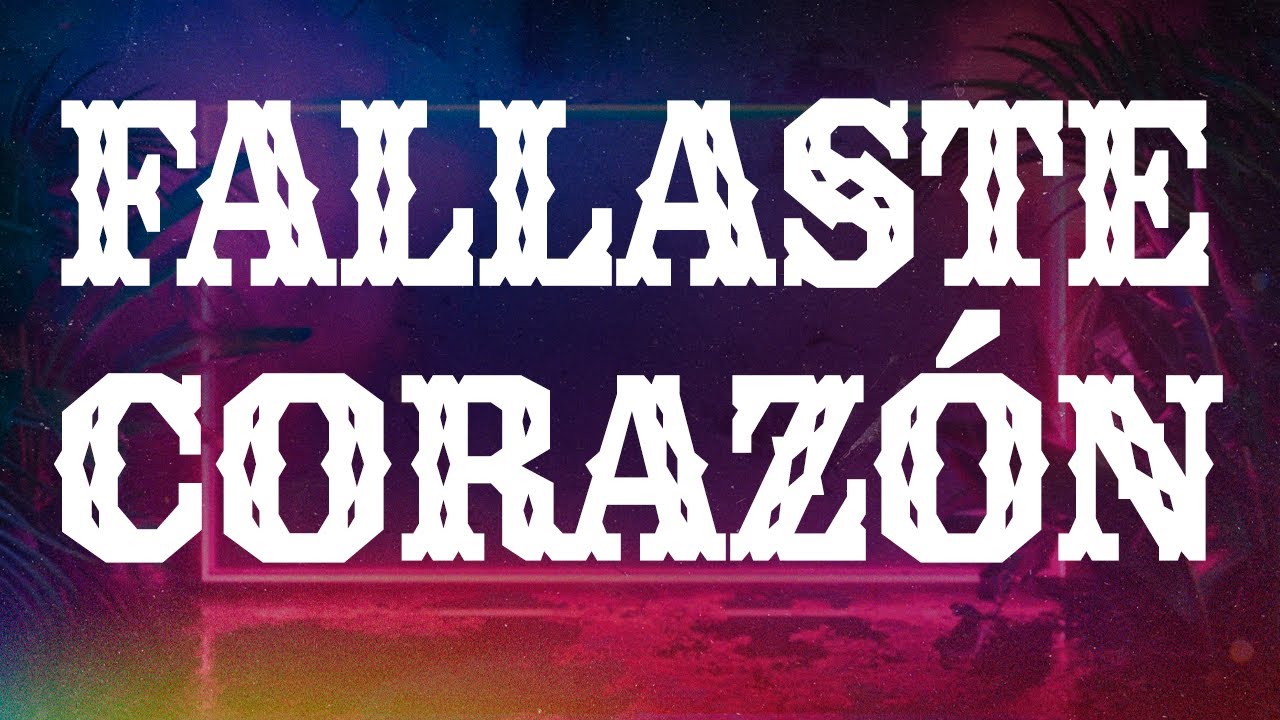 Pedro Infante - Fallaste Corazón (Letra / Lyrics) - YouTube
