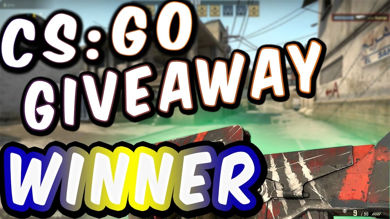 CSGO skin giveaway winner !?!? - 2017 - YouTube