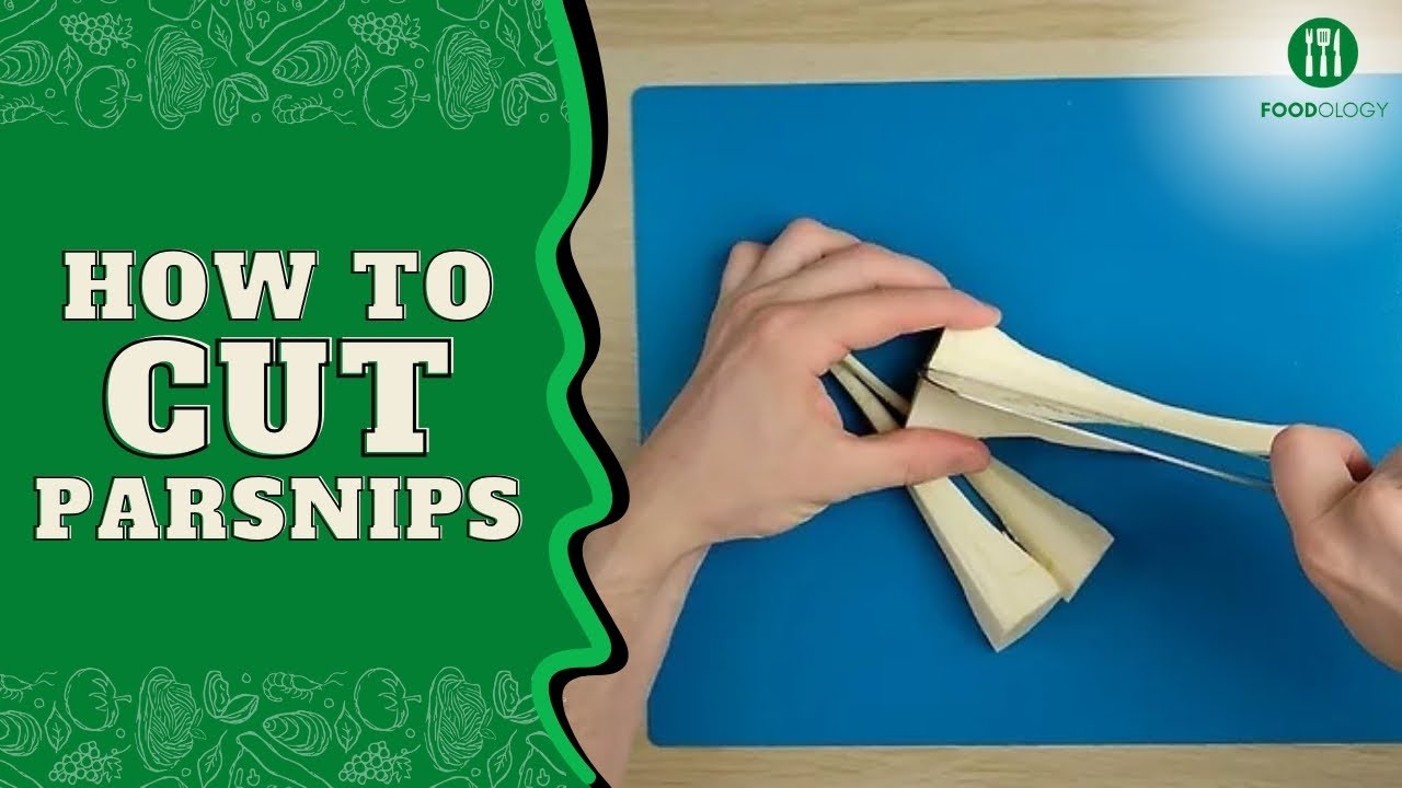 How To Cut Parsnips For Roasting, Frying or Baking - YouTube