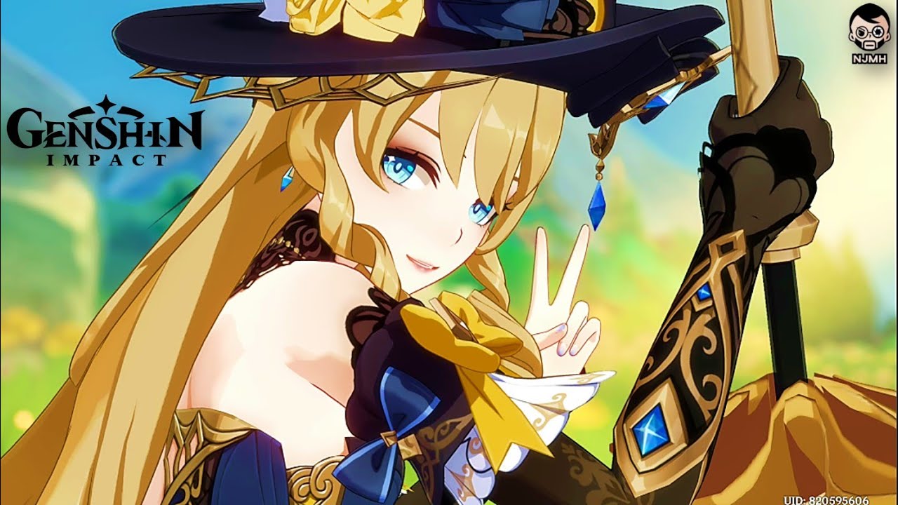 [Cutscene Animation] Navia and Traveler Shielding from Falling Rocks ...