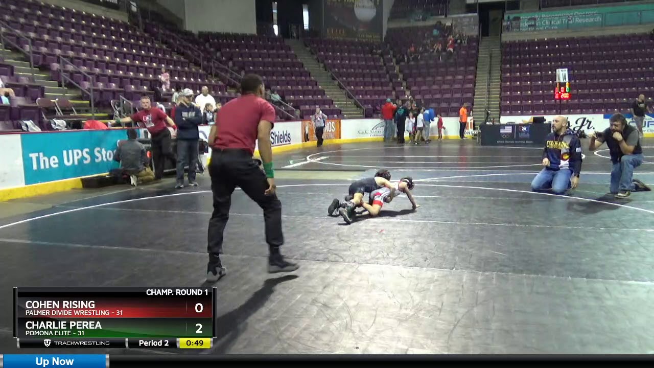8U 49 Cohen Rising Palmer Divide Wrestling Vs Charlie Perea Pomona ...