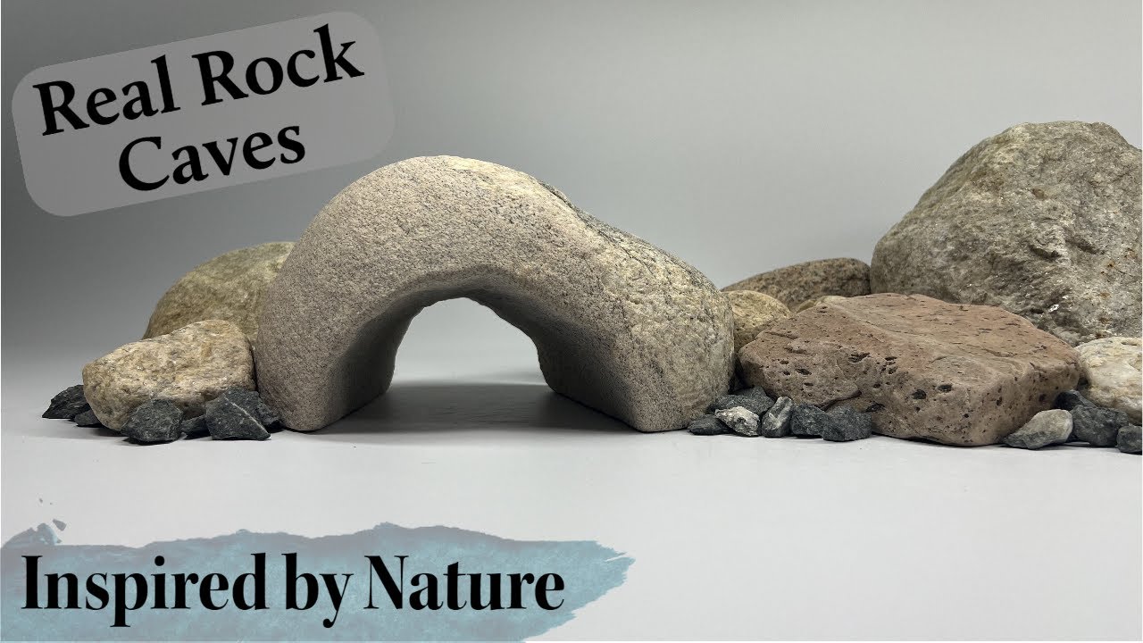 Showing different Rock Hides for Reptiles, Amphibians, Mammals & Fish ...