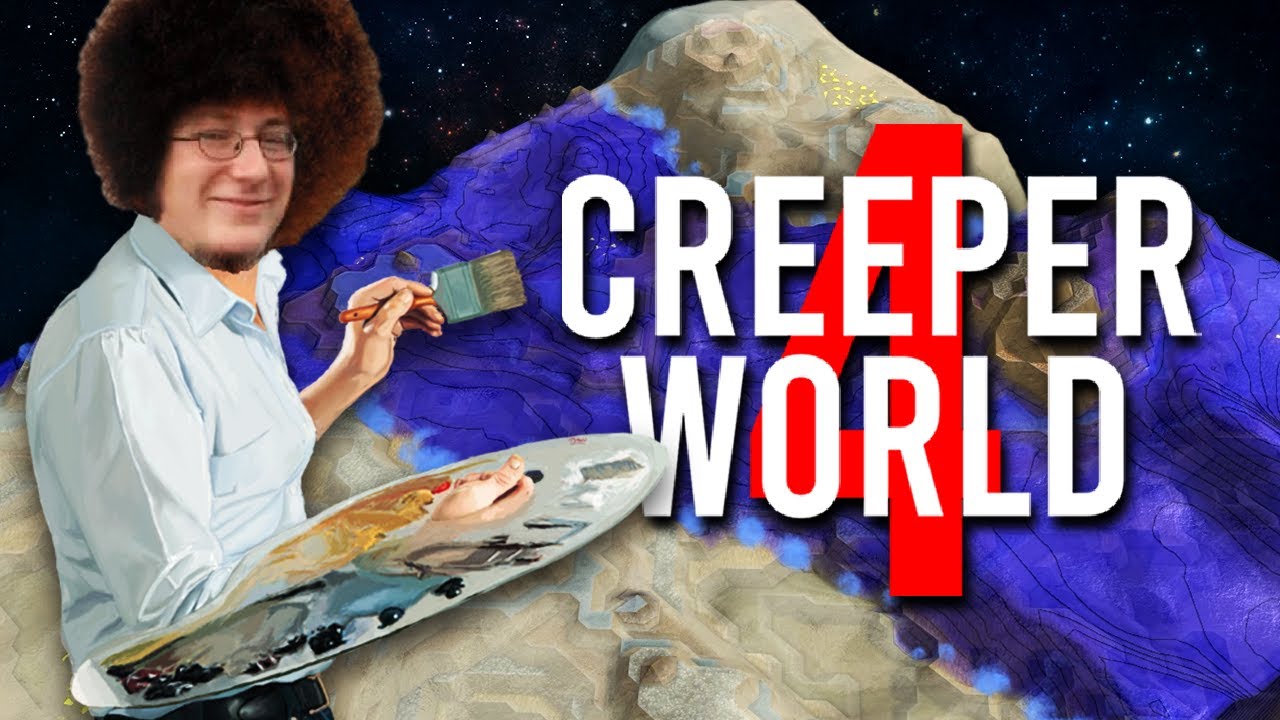 PAINTING THE MOST SATISFYING MAP! - CREEPER WORLD 4 - YouTube