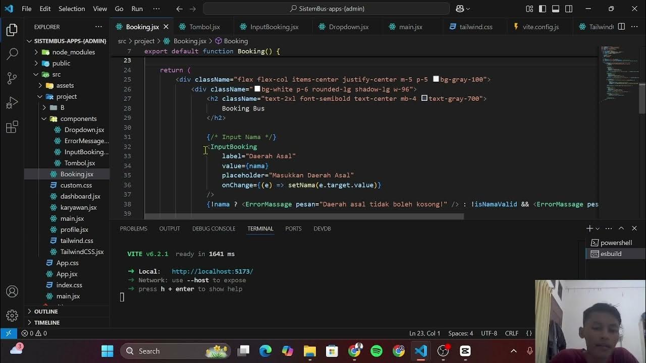Pertemuan 3 - Tailwind CSS, State, Reusable Component, dan Conditional Rendering - YouTube