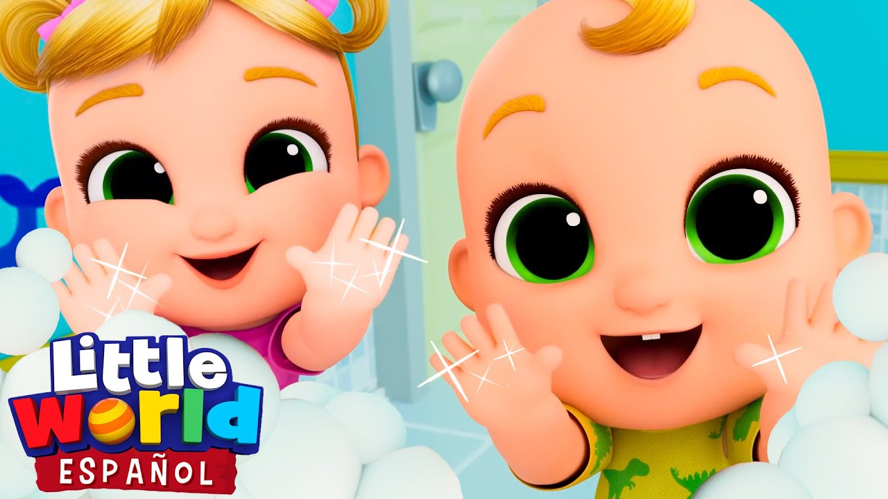 Lavarse Las Manitas Es Muy Importante | 🎤 Canciones Infantiles 🎶 Little ...