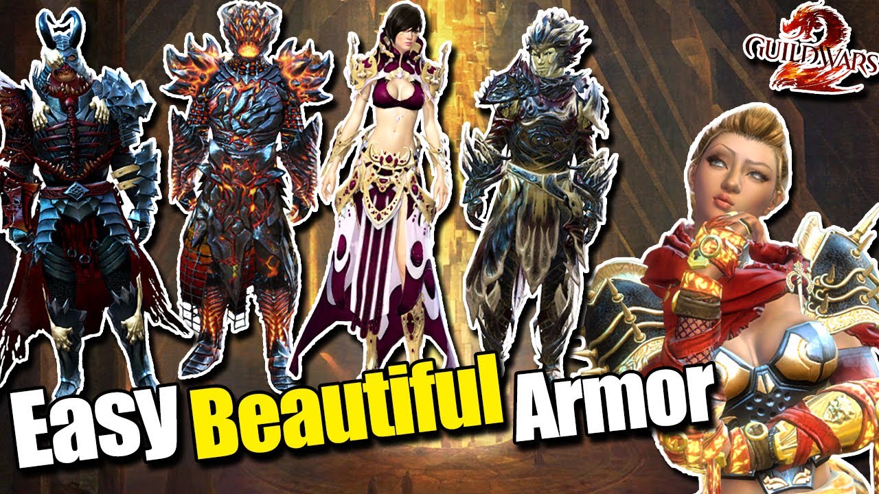 The Most BEAUTIFUL Guild Wars 2 Armor! | Guild Wars 2 Fashion - YouTube