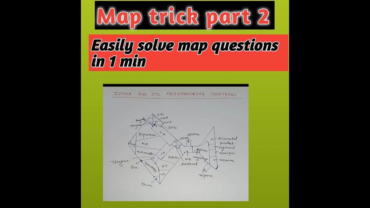 India map simple trick - YouTube