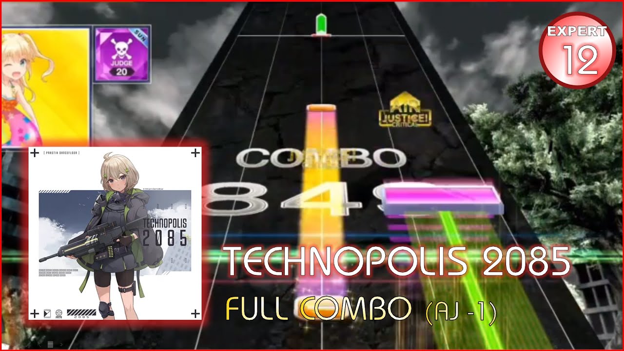 【CHUNITHM】 TECHNOPOLIS 2085 FC (AJ -1) - YouTube