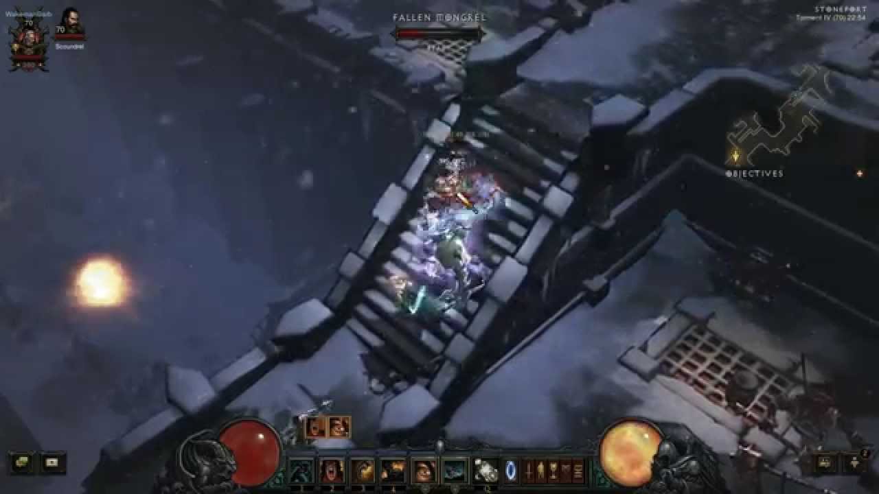 Diablo 3 RoS: legendary 1 handed mighty weapon: Fjord Cutter - YouTube
