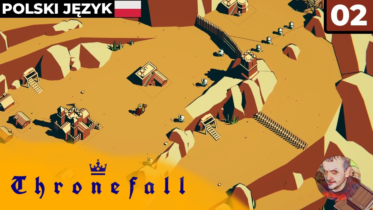 Thronefall PL #2 - Pustynna Mapka! - Gameplay PL - YouTube