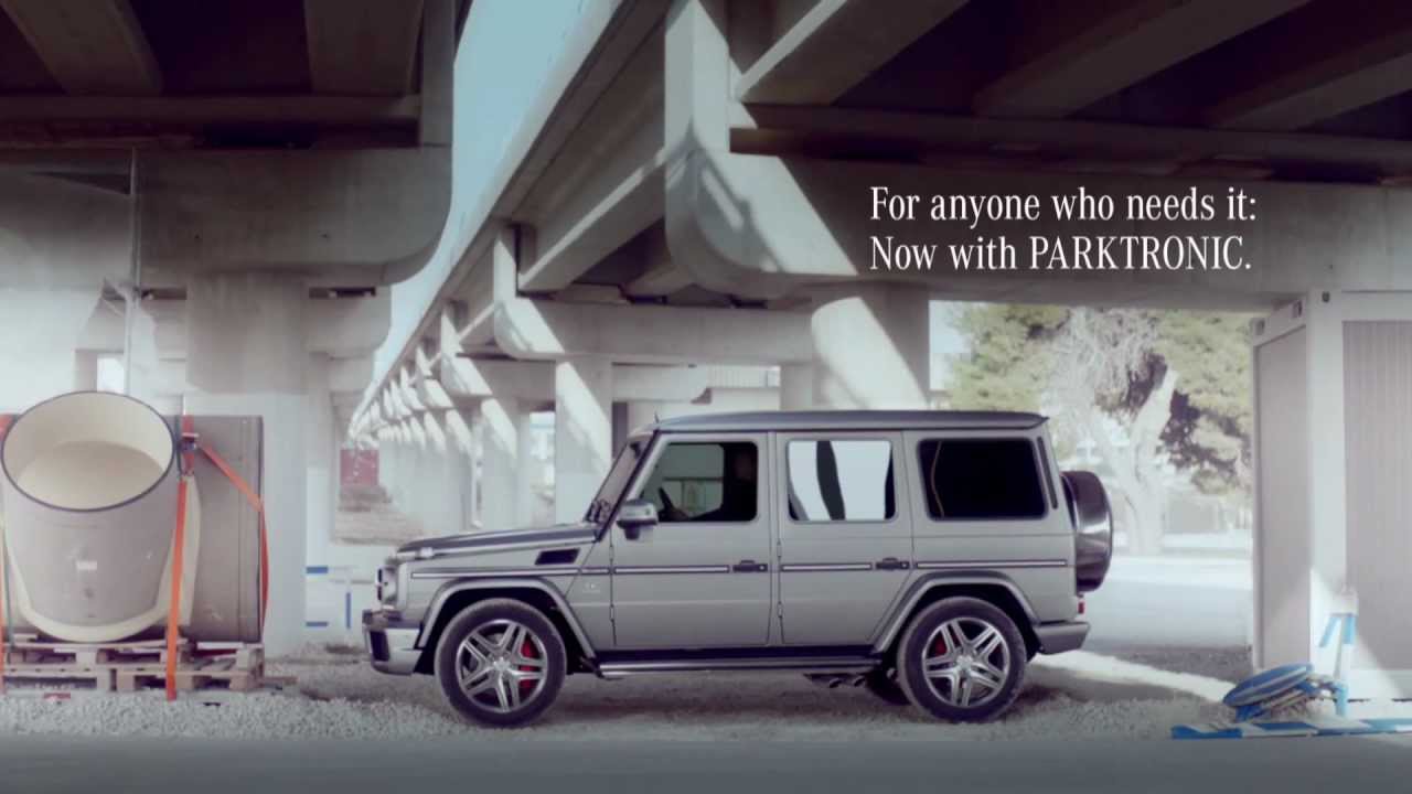 Mercedes-Benz G-Class Commercial 'Parking' | Ridgeway Mercedes-Benz ...
