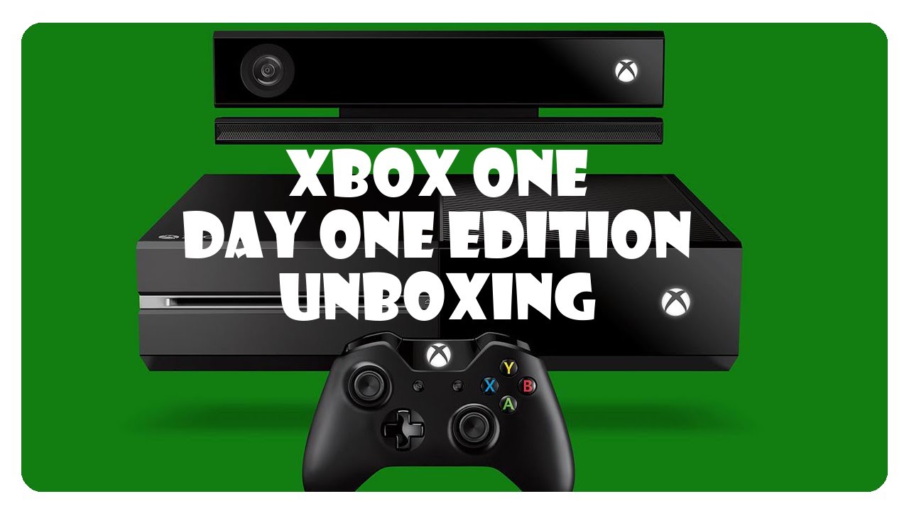 XBOX ONE DAY ONE Edition Unboxing Deutsch/German - YouTube