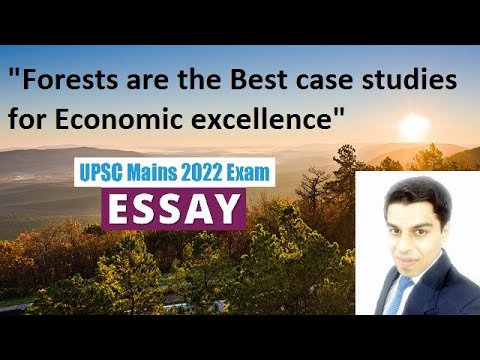 Forests are the Best Case Studies for Economic Excellence | ESSAY Topic ...